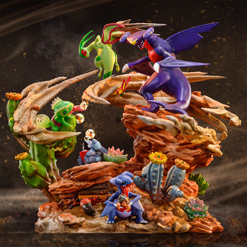 Crescent Studio Pokémon Garchomp Statue – japandealstore